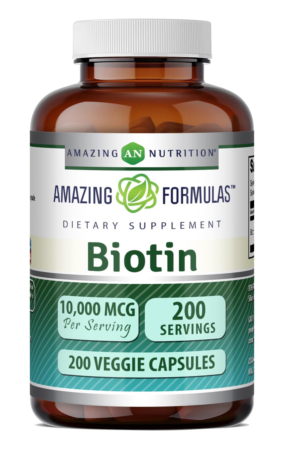 biotin 10 mg veggie capsules