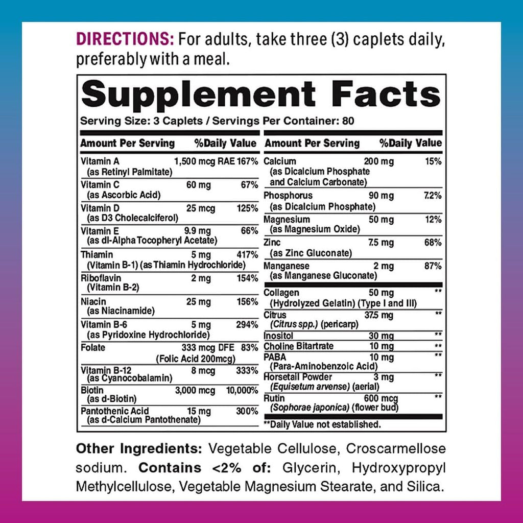 biotin 10000 mcg for healthy hair