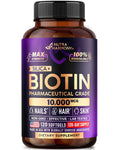 biotin 10000 mcg softgels for hair