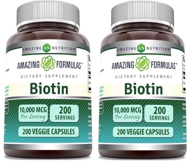 biotin 10000 mcg vegetarian capsules