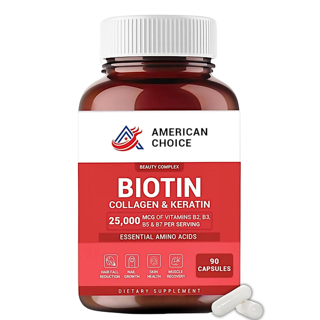 Biotin 25000 mcg for hair growth