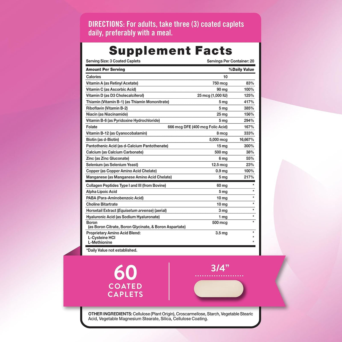 biotin 5000 mcg for healthy hair