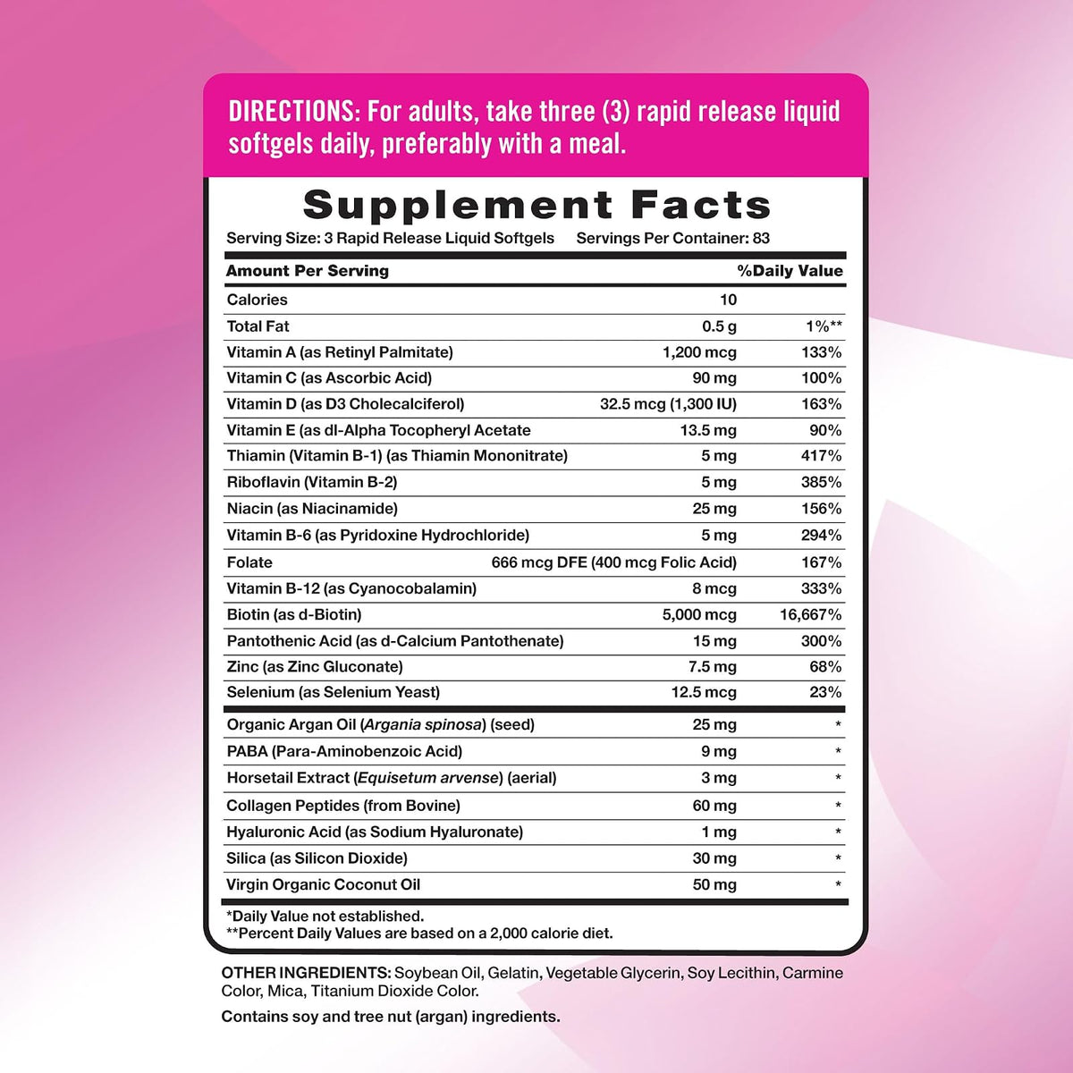 biotin 5000 mcg for healthy hair
