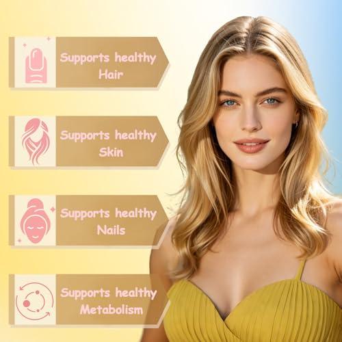 Biotin 5000 mcg for stronger nails