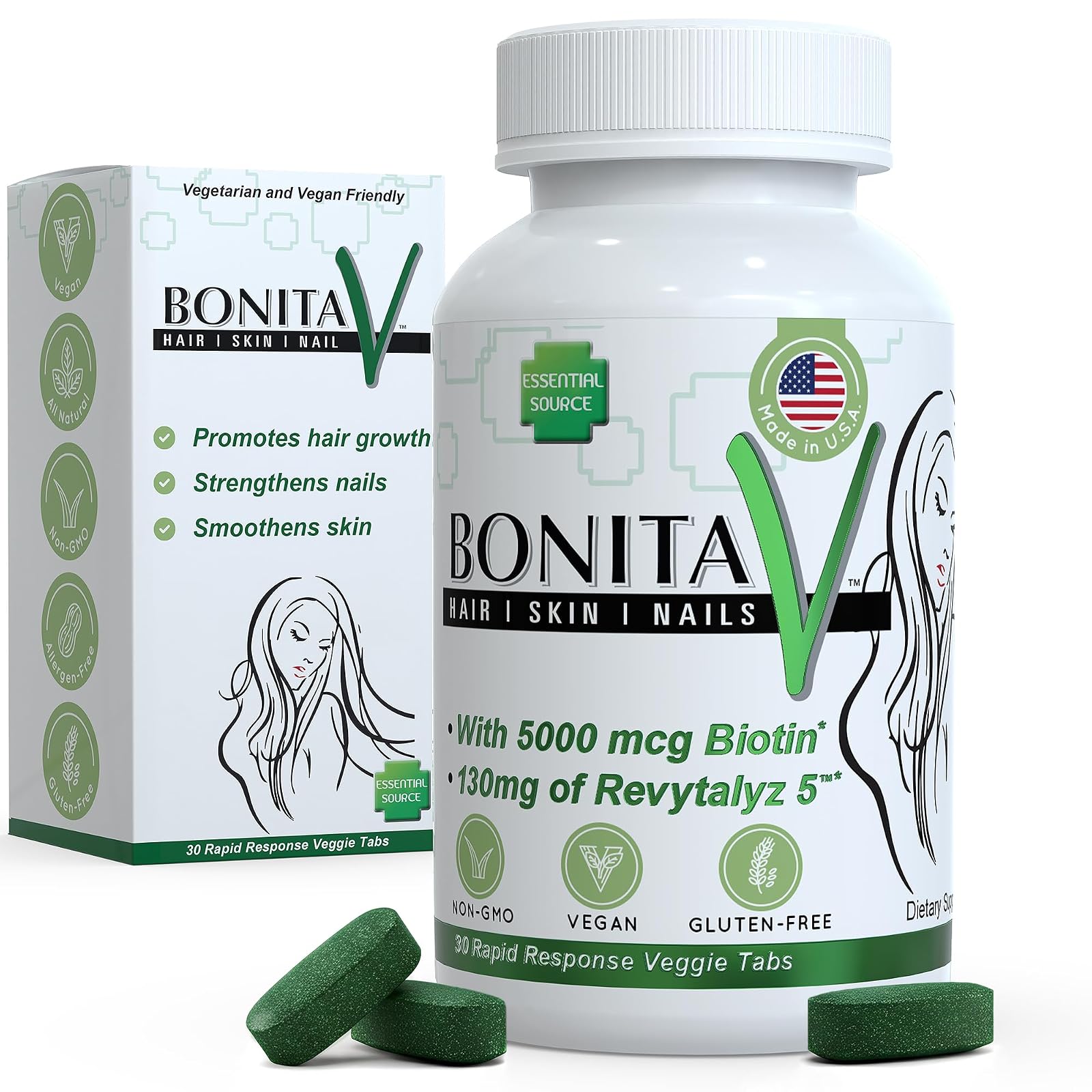biotin 5000 mcg supplement tablets