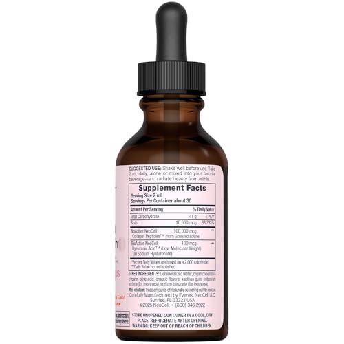 Biotin and collagen drops for hair growth