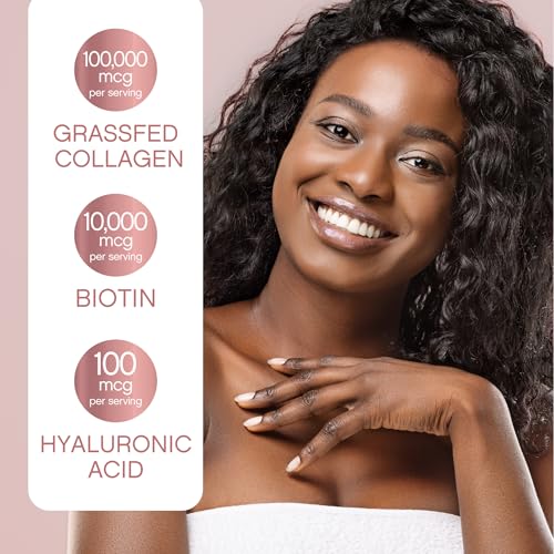 Biotin and collagen for enhanced beauty routine