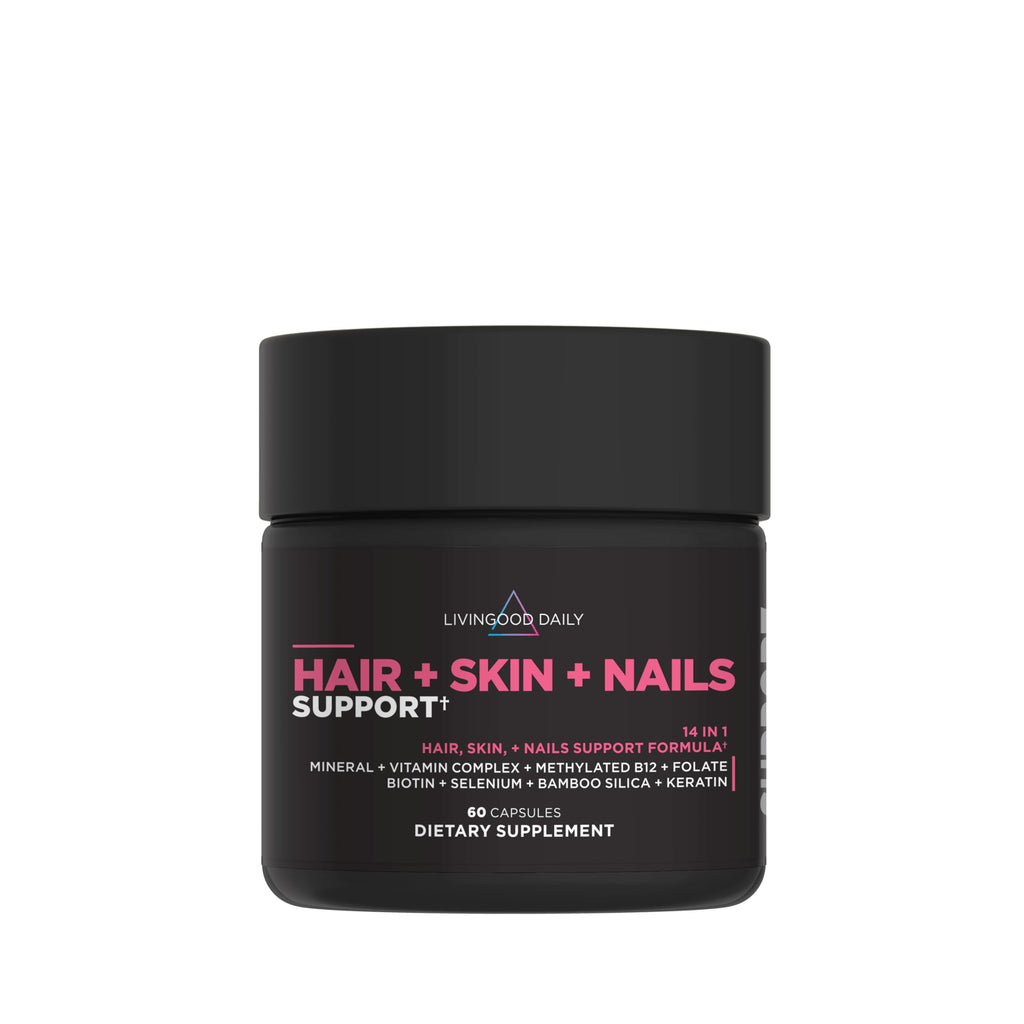 Biotin and collagen for healthy hair