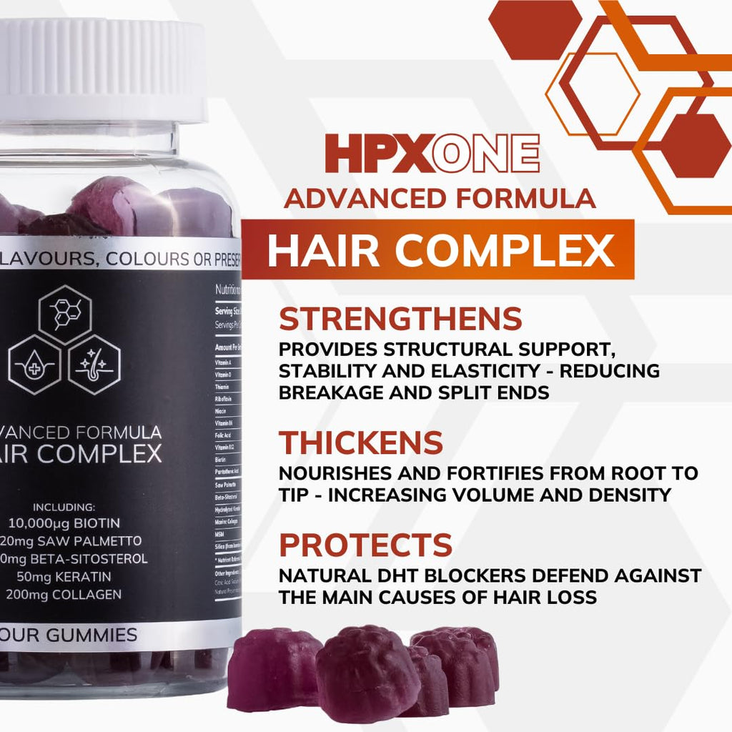 Biotin and collagen gummies