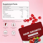 Biotin and collagen hair support
