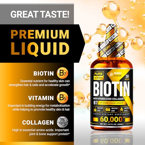 biotin and collagen liquid formula