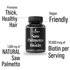 biotin and saw palmetto supplement benefits