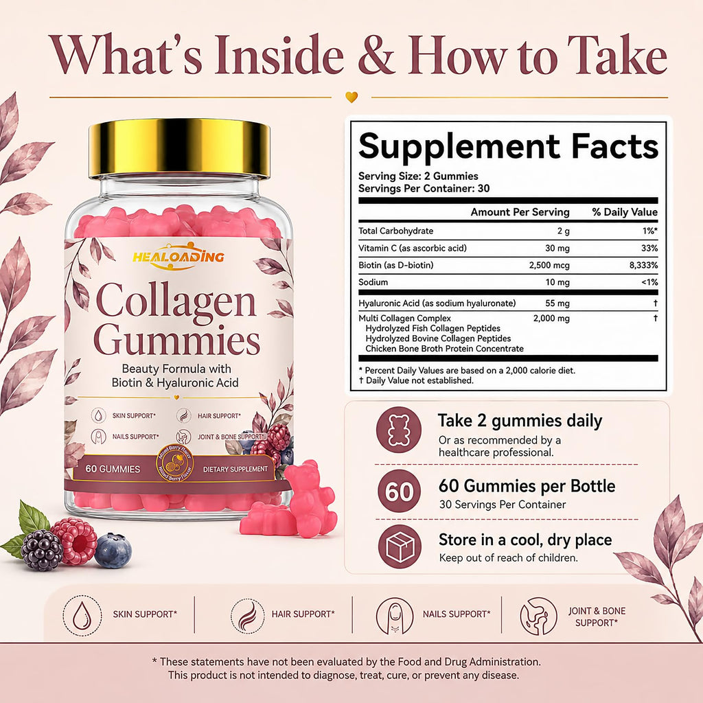 biotin and vitamin C collagen supplement