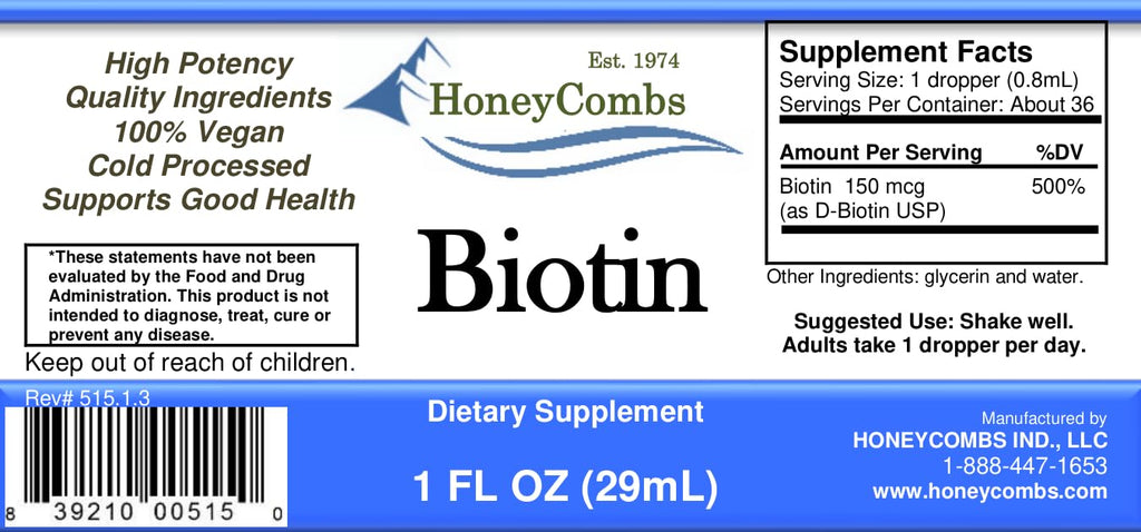 biotin B7 supplement for healthy skin