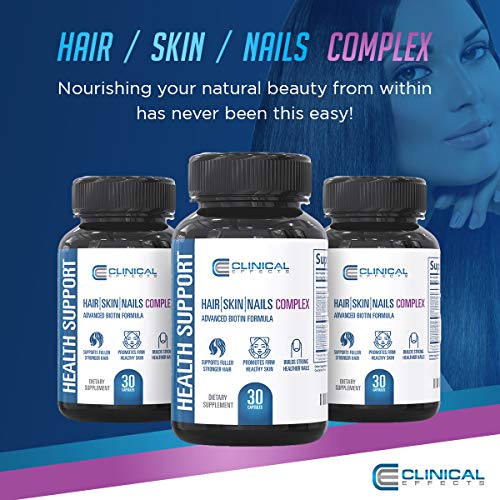 Biotin capsules for beauty enhancement