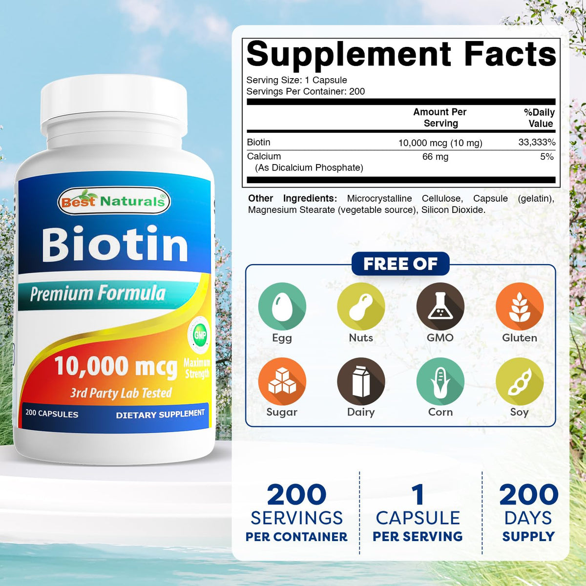 biotin capsules for healthy hair