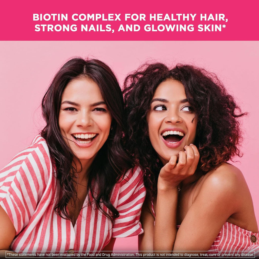 Biotin capsules for healthy skin