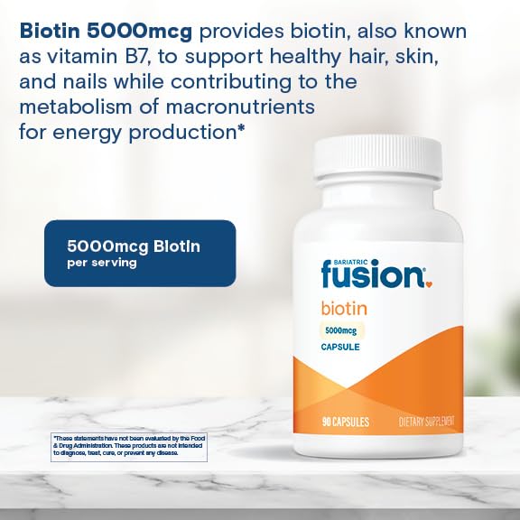 Biotin capsules for nail strength
