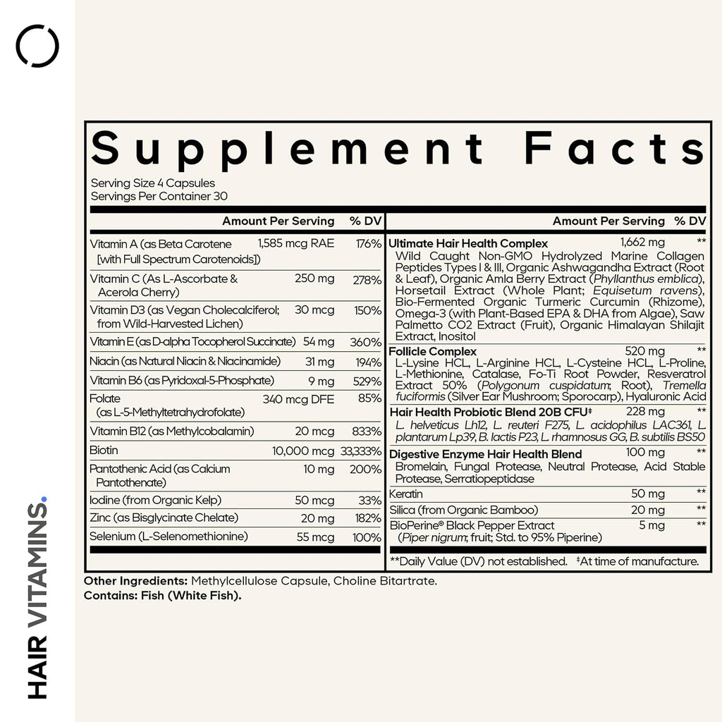 biotin capsules for thicker hair