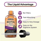 biotin drops for beauty and vitality