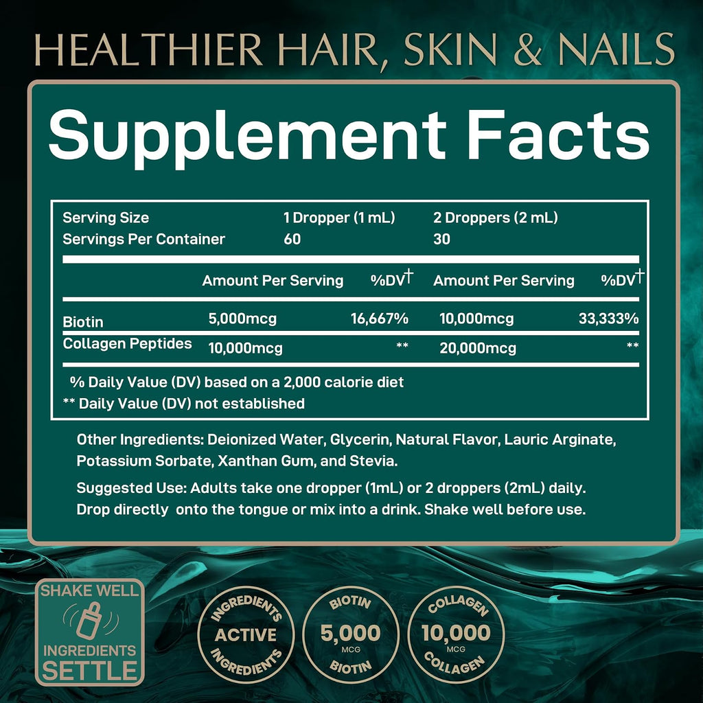 biotin enriched collagen supplement