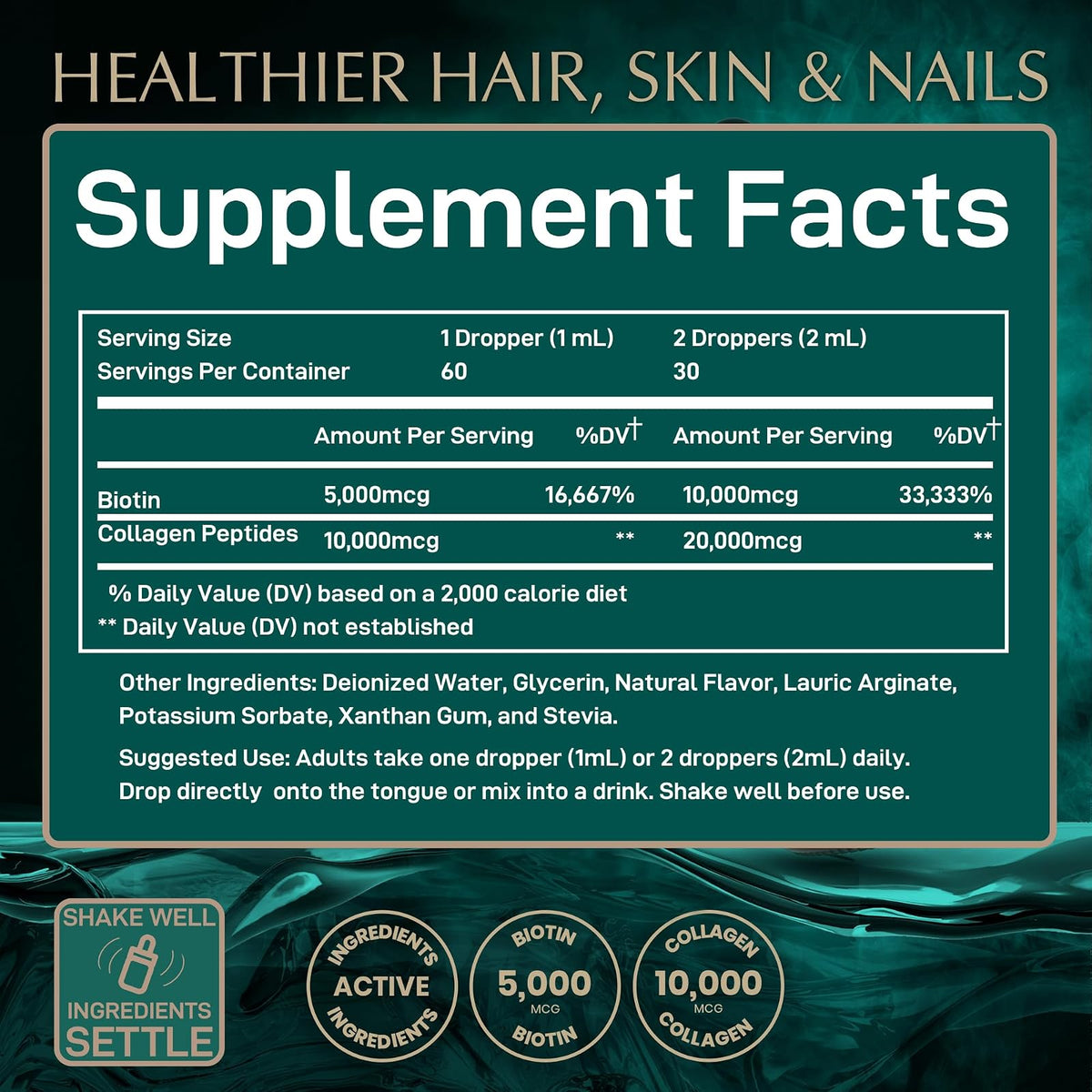 biotin enriched collagen supplement