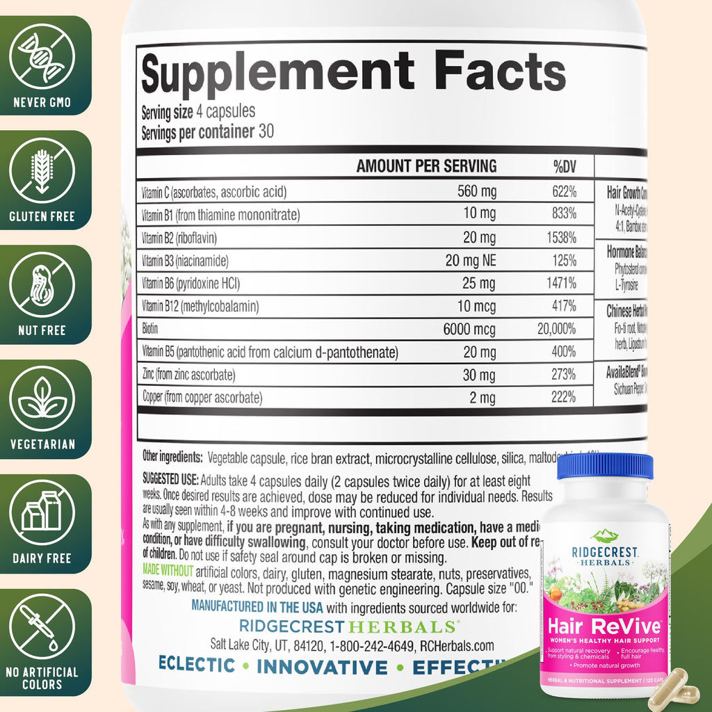 biotin enriched vitamins for stronger hair