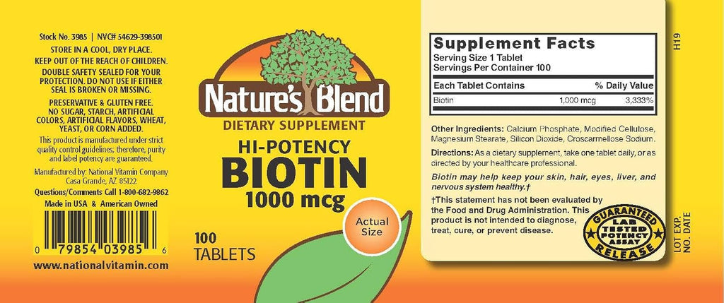 biotin for healthy hair growth
