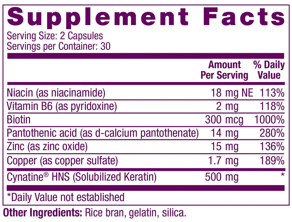 biotin for stronger hair and nails