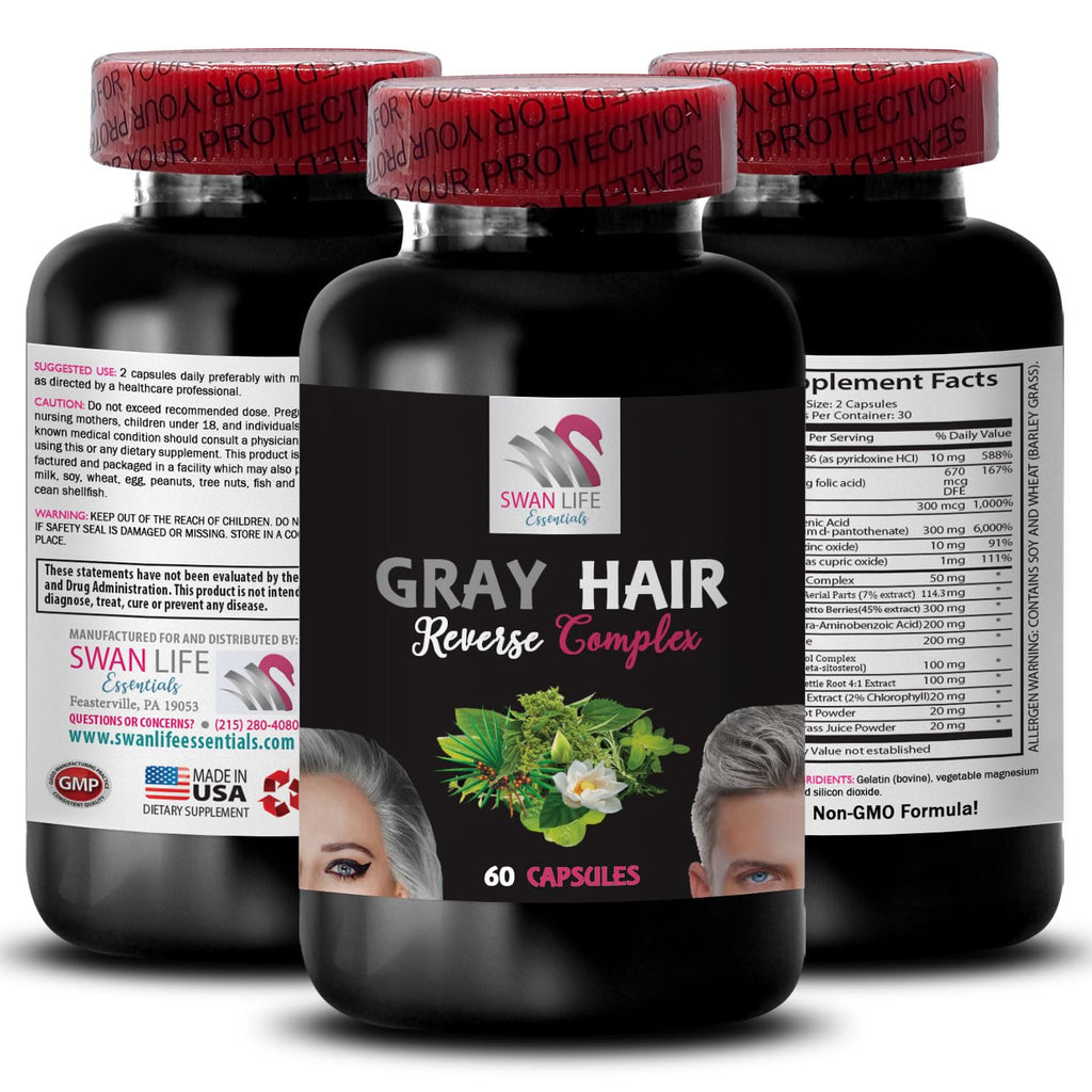 Biotin gray hair reverse capsules