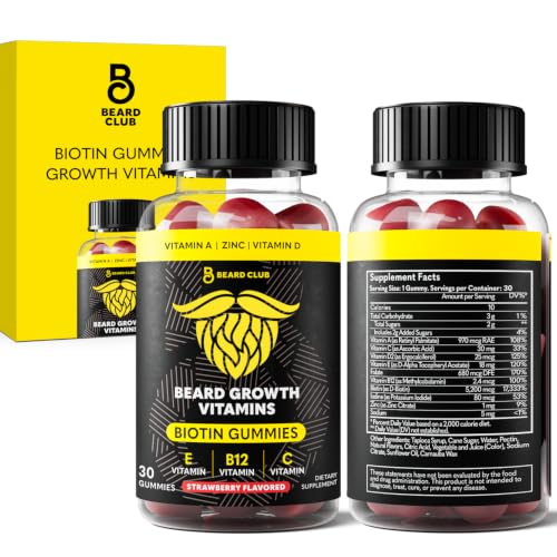 biotin gummies for beard growth