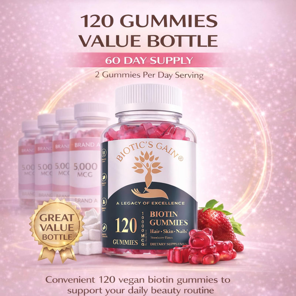 biotin gummies for beauty support