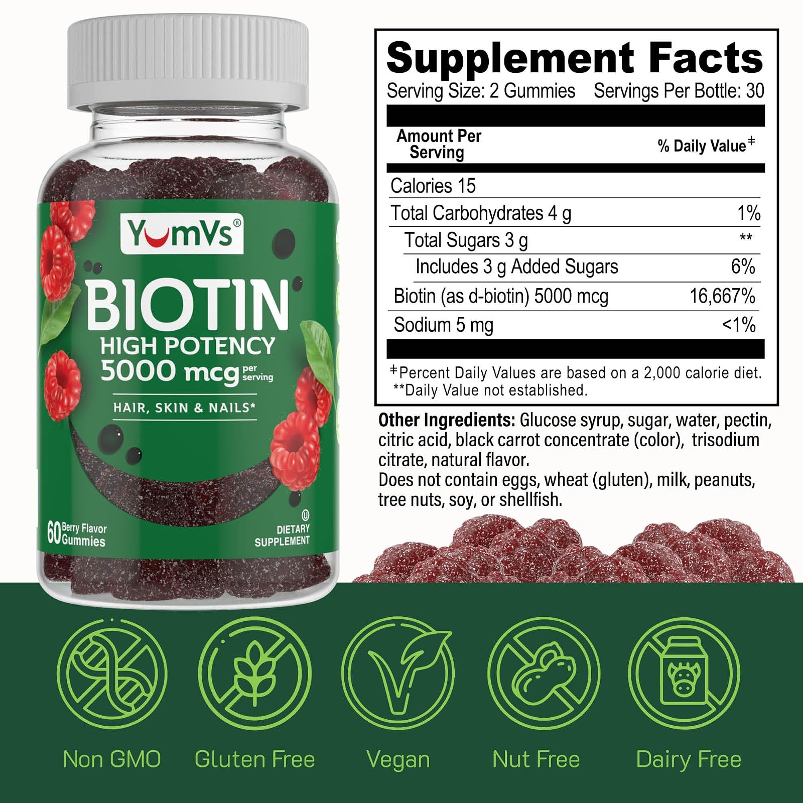 biotin gummies for daily wellness