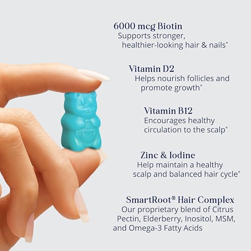 biotin gummies for healthy hair growth