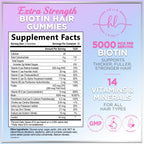biotin gummies for healthy hair