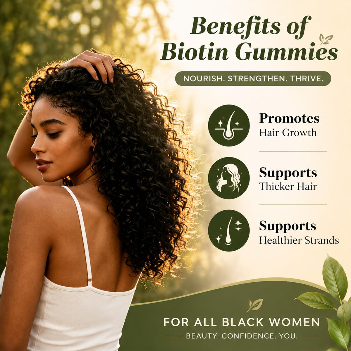 Biotin gummies for healthy hair