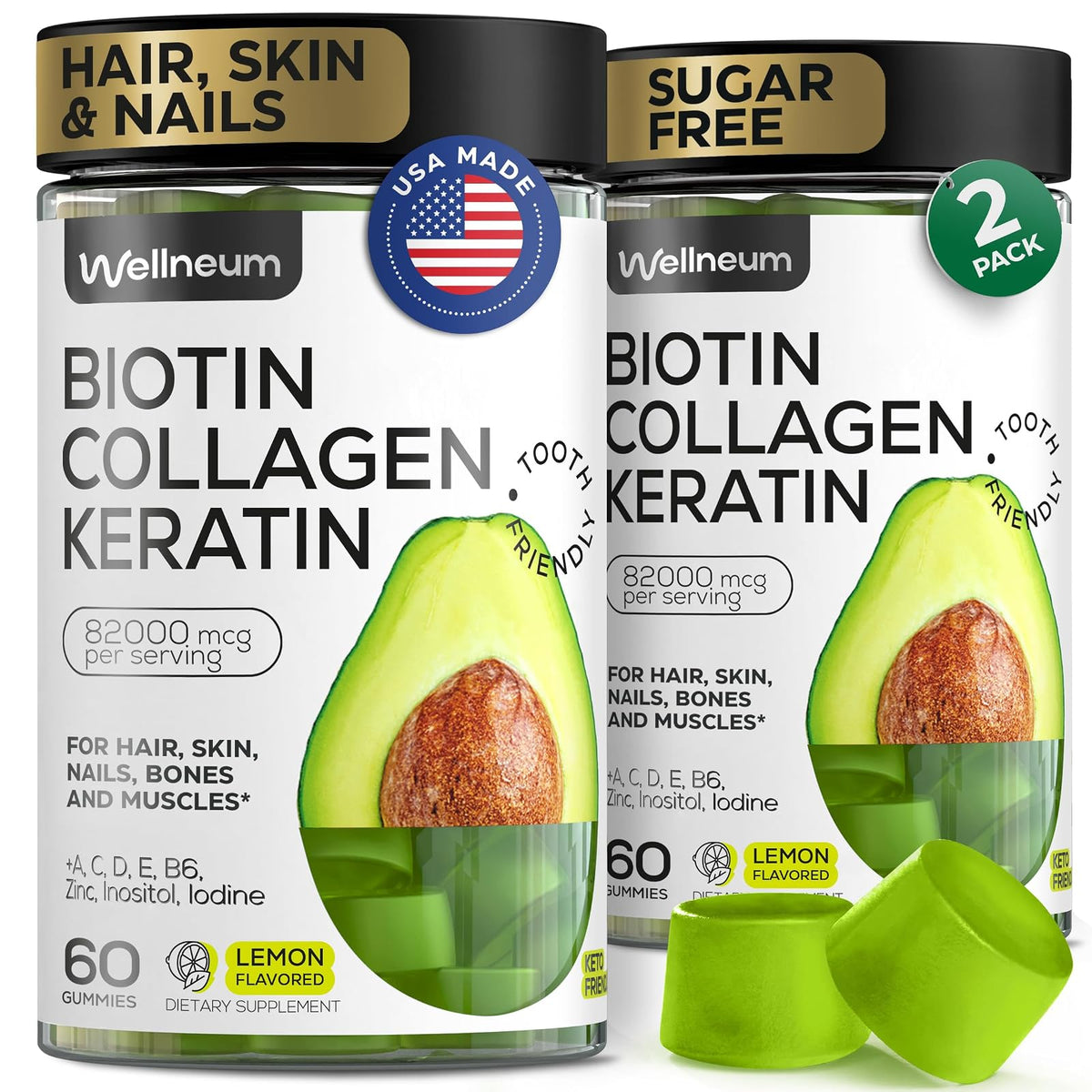 biotin gummies for healthy hair
