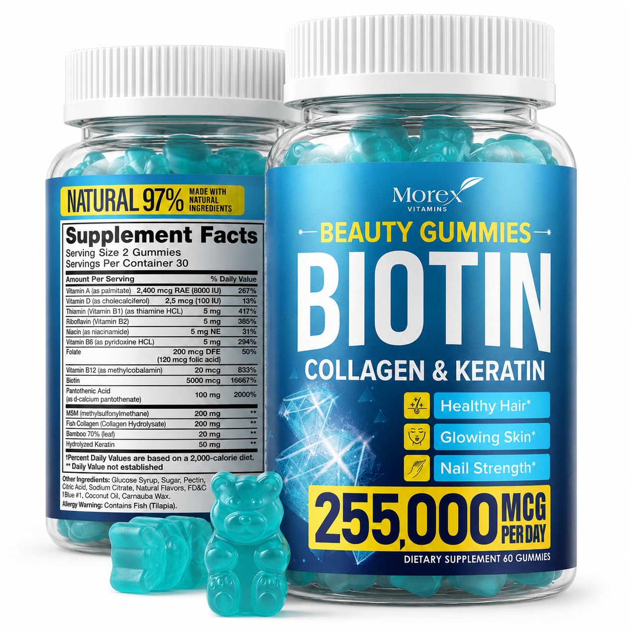 biotin gummies for healthy hair
