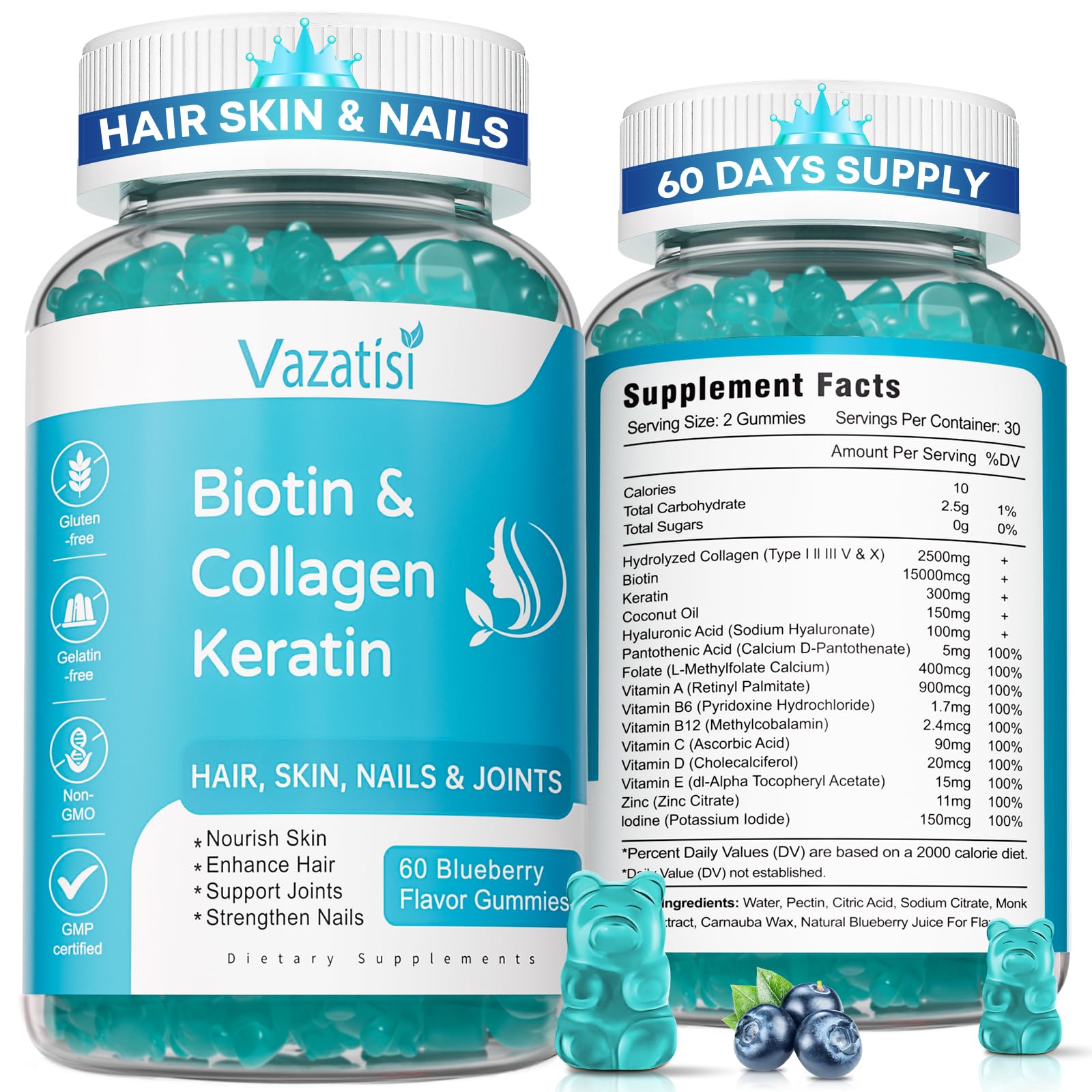 biotin gummies for healthy hair