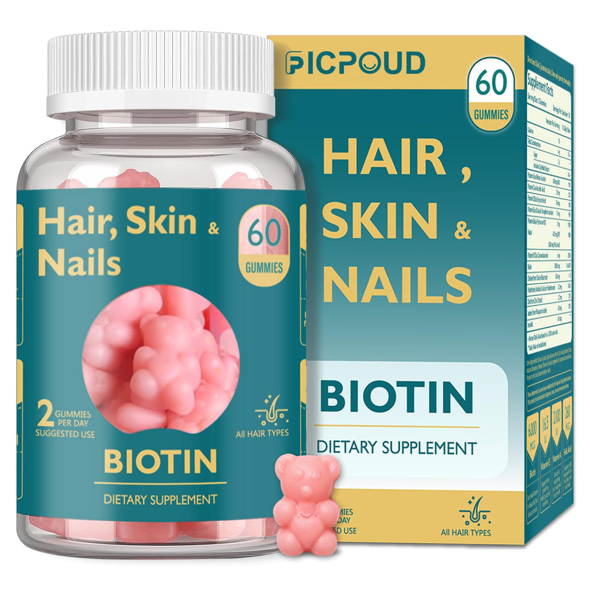 biotin gummies for healthy hair