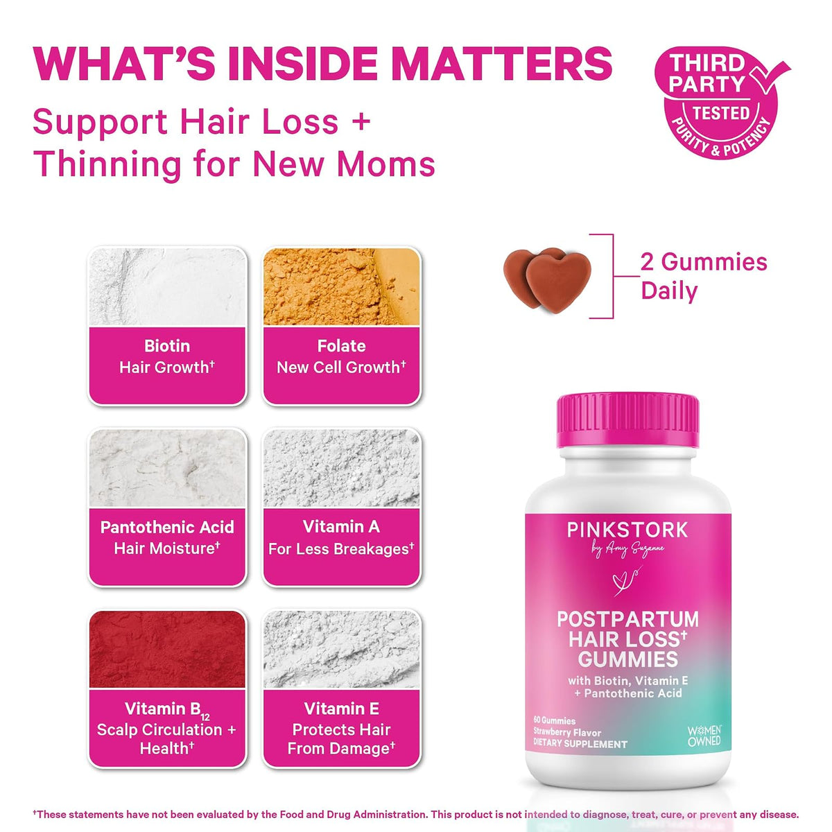 biotin gummies for postpartum recovery