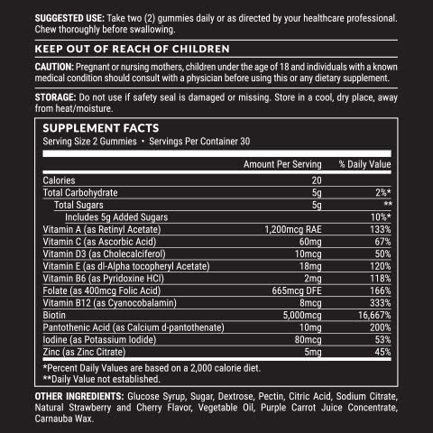 biotin gummies for skin health