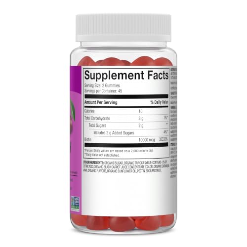biotin gummies for strong nails