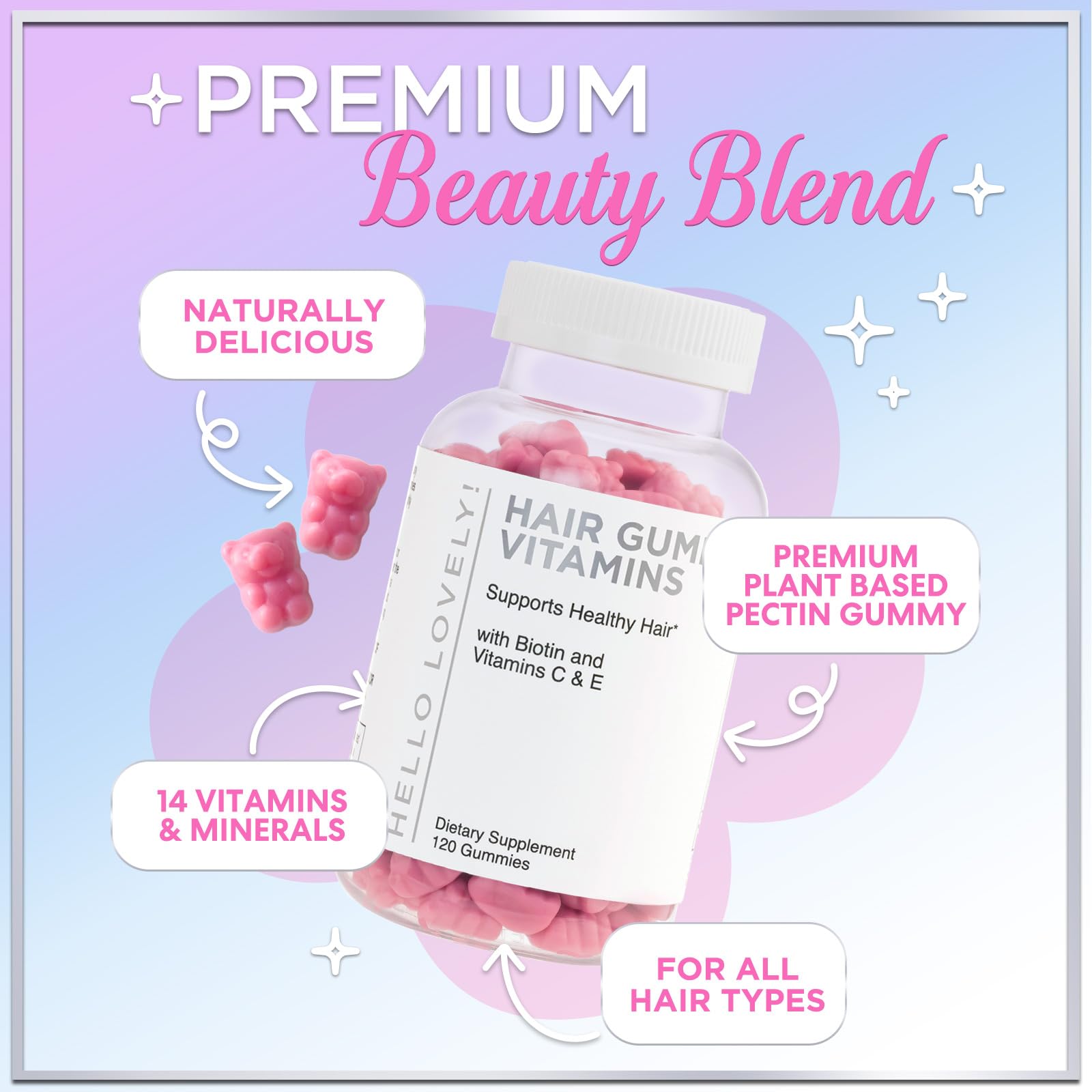 biotin gummies for stronger hair