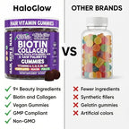 biotin gummies for stronger hair