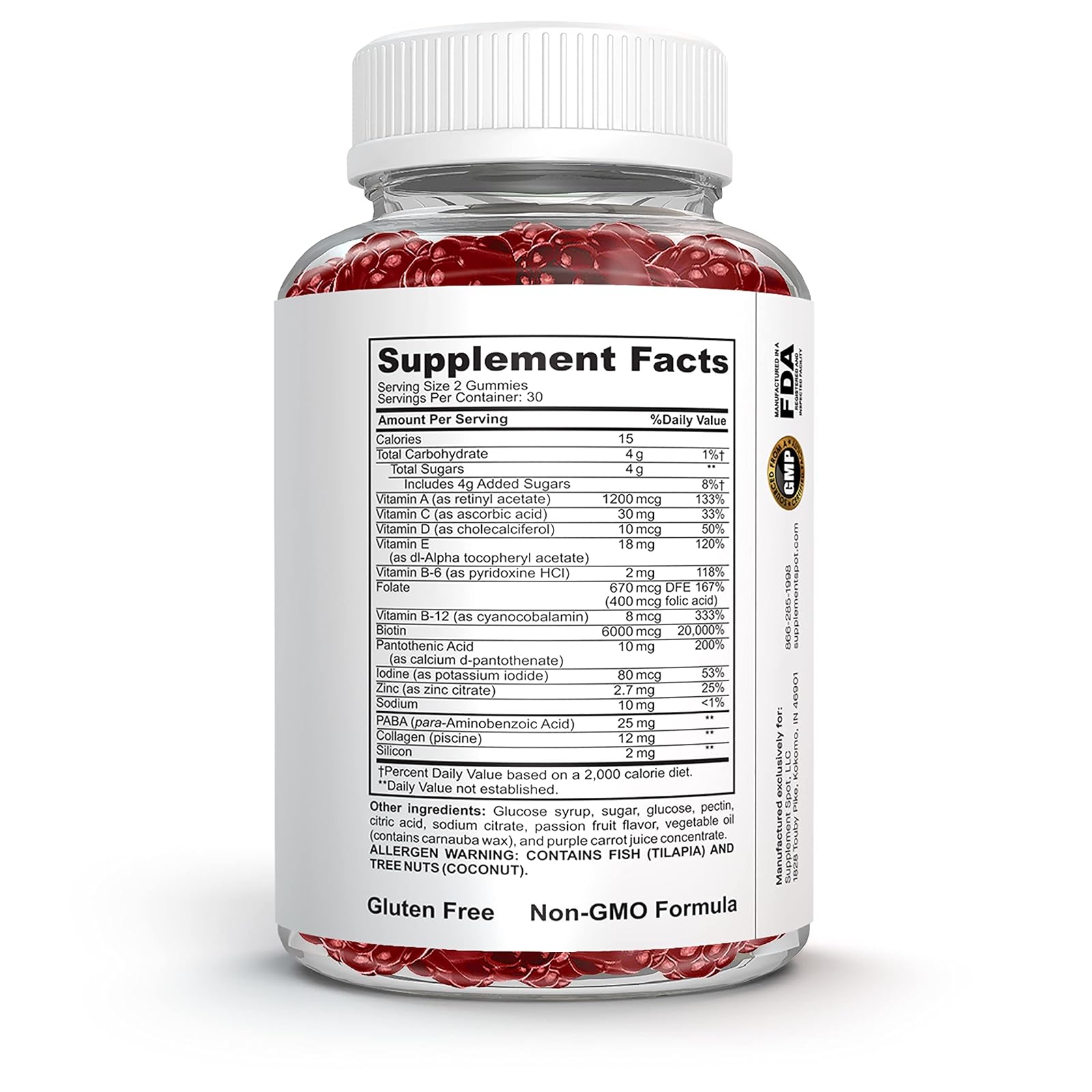 biotin gummies for stronger nails