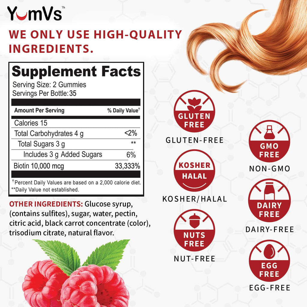 biotin gummies for stronger nails
