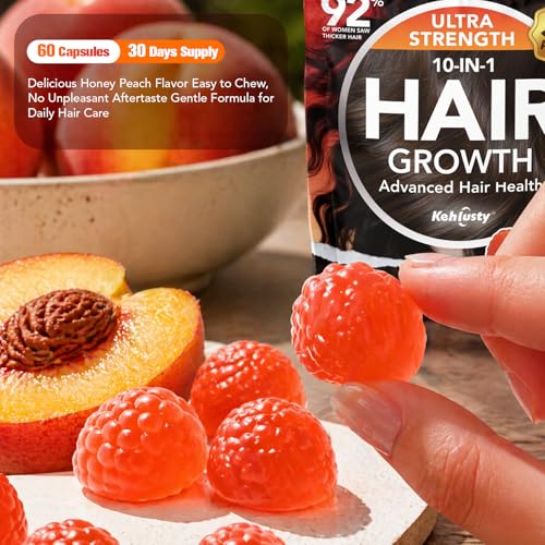 Biotin gummies for vibrant and shiny hair