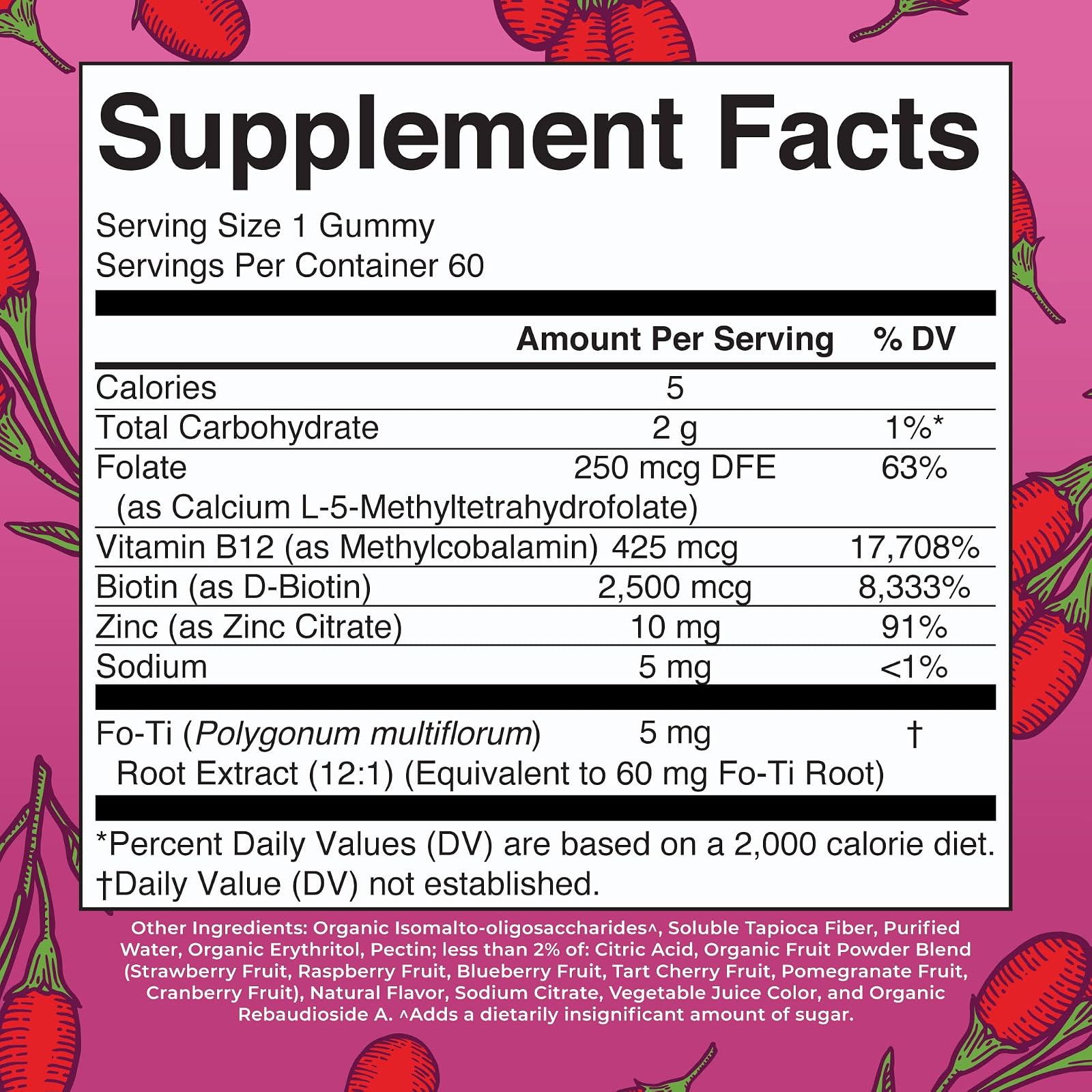 biotin gummies support healthy nails