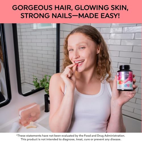 biotin gummies support strong nails